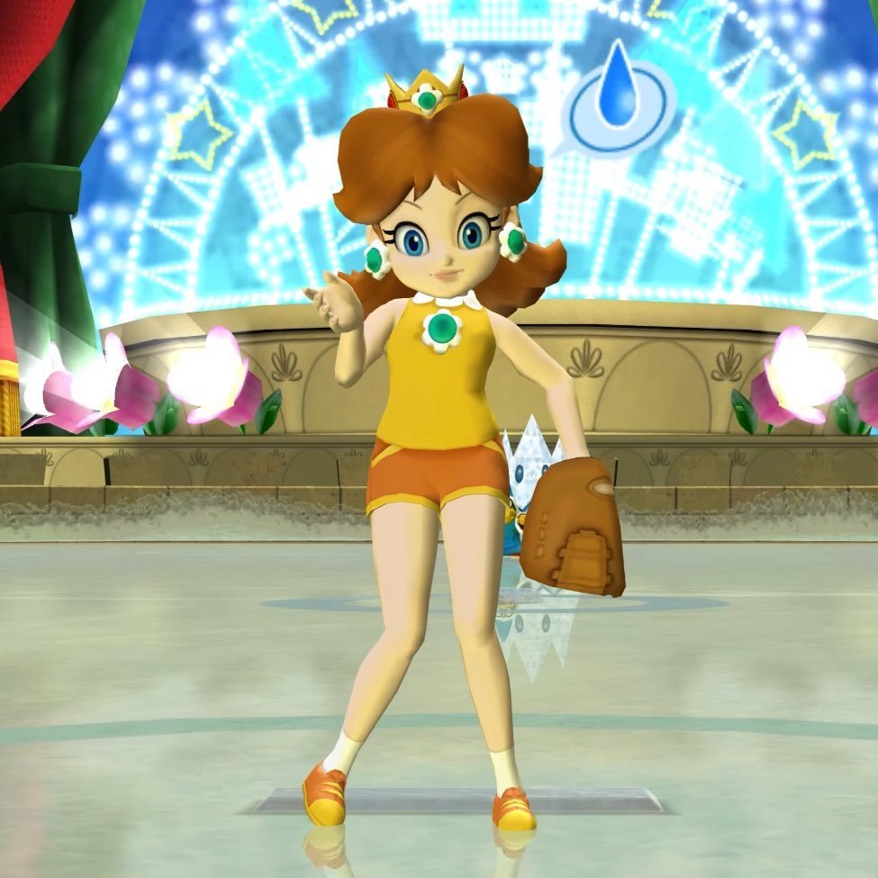 Prinses Daisy Honkbal Thick Daisy Biker [Mario Kart 8] [Mods]