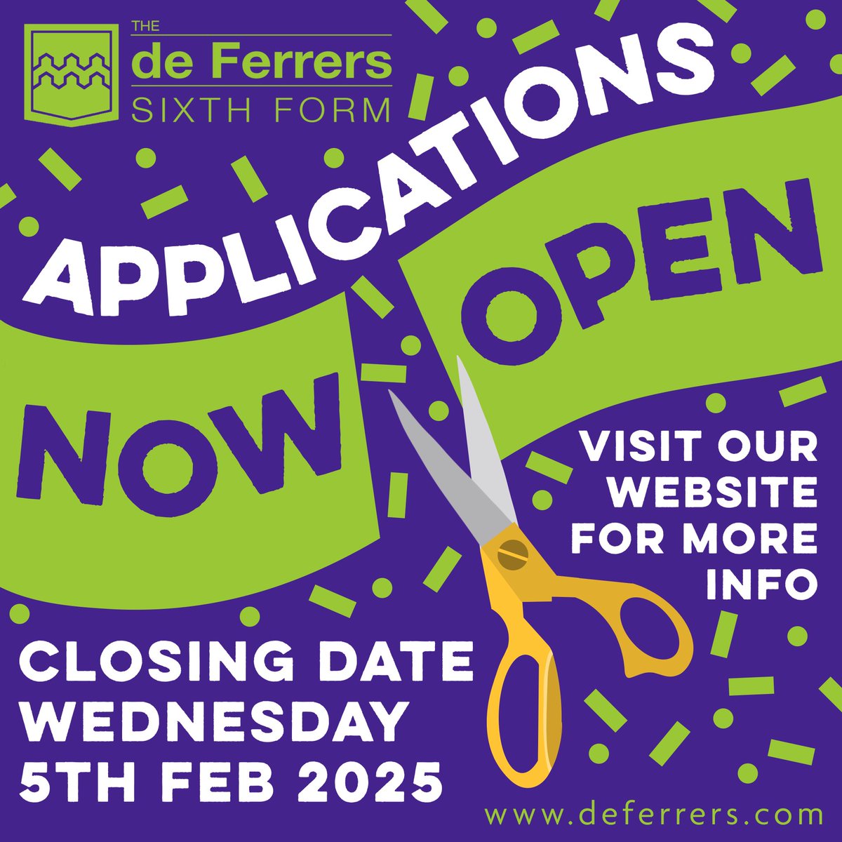 Welcome to The de Ferrers Academy