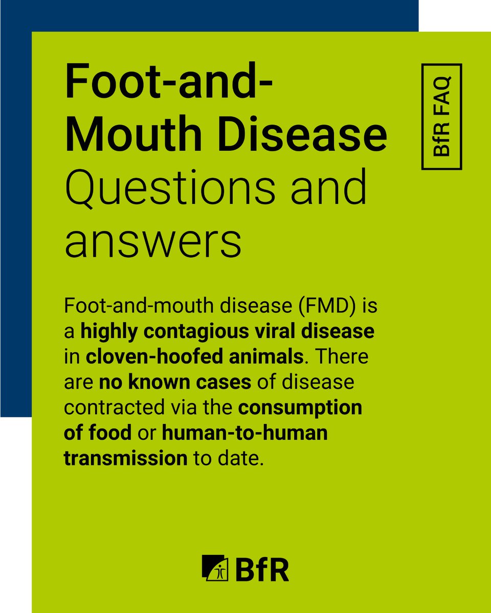 BfR | German Federal Institute for Risk Assessment @bfren profile ...