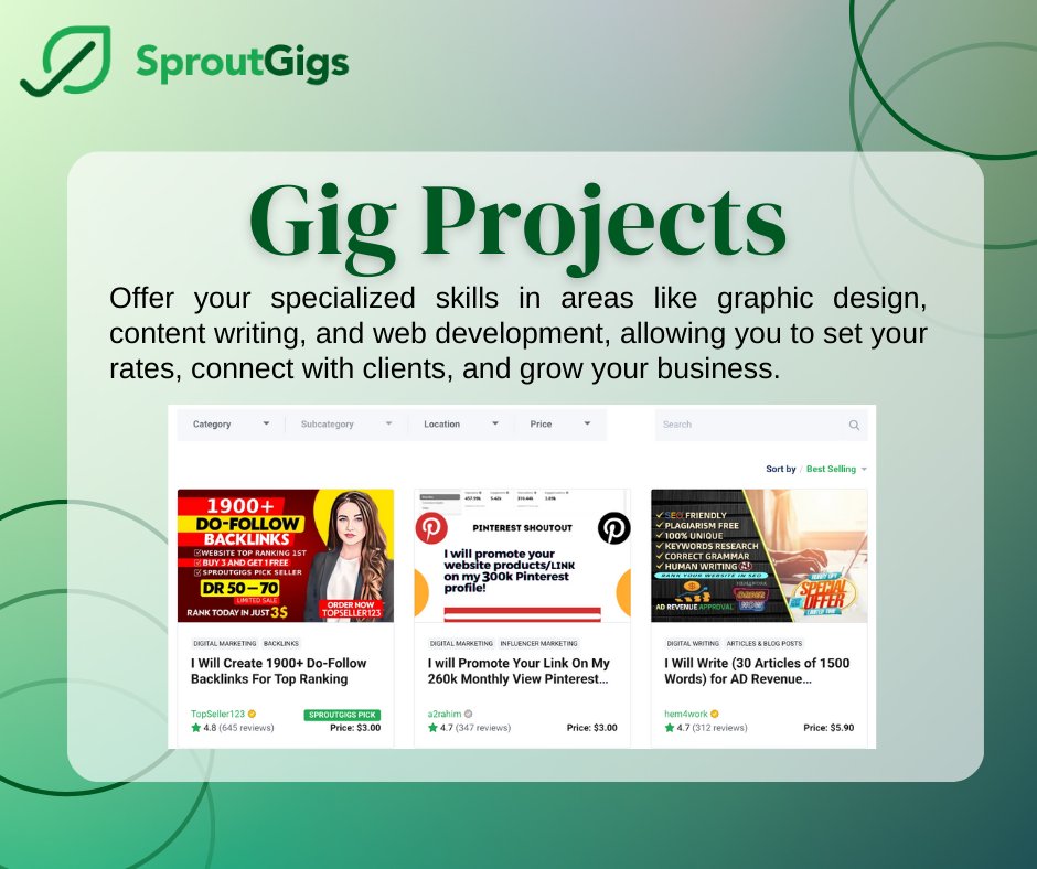 SproutGigs (@sproutgigs) / Posts / X