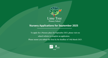 Welcome to Lime Tree Primary School