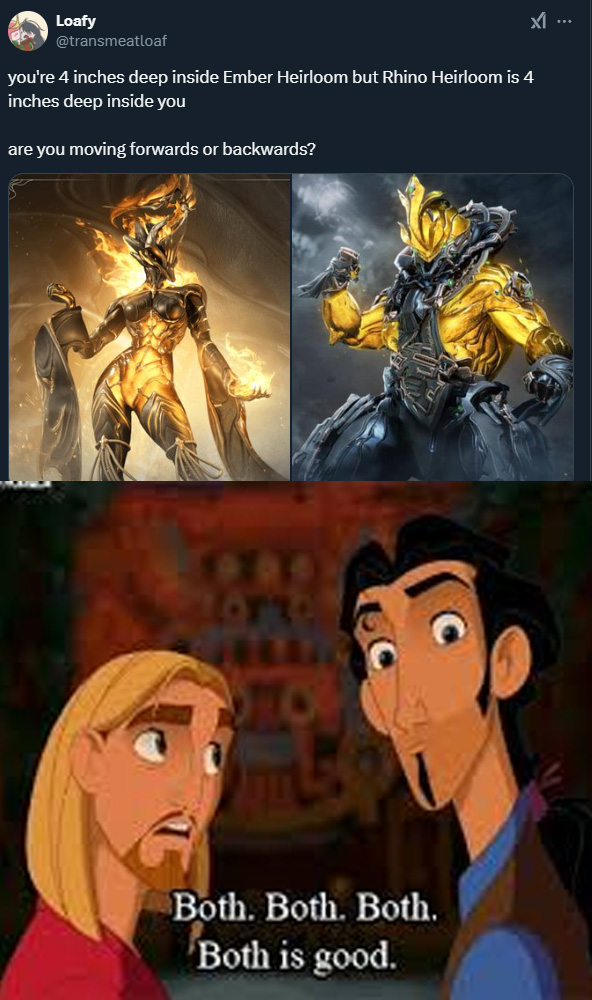 Warframe Rhino Memes Commission For A Clan Emblem With Rhino Doing His