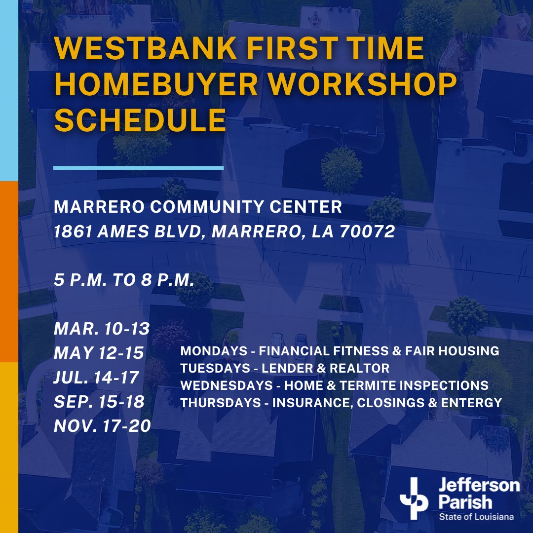 Jefferson Parish Community Centers Marrero La