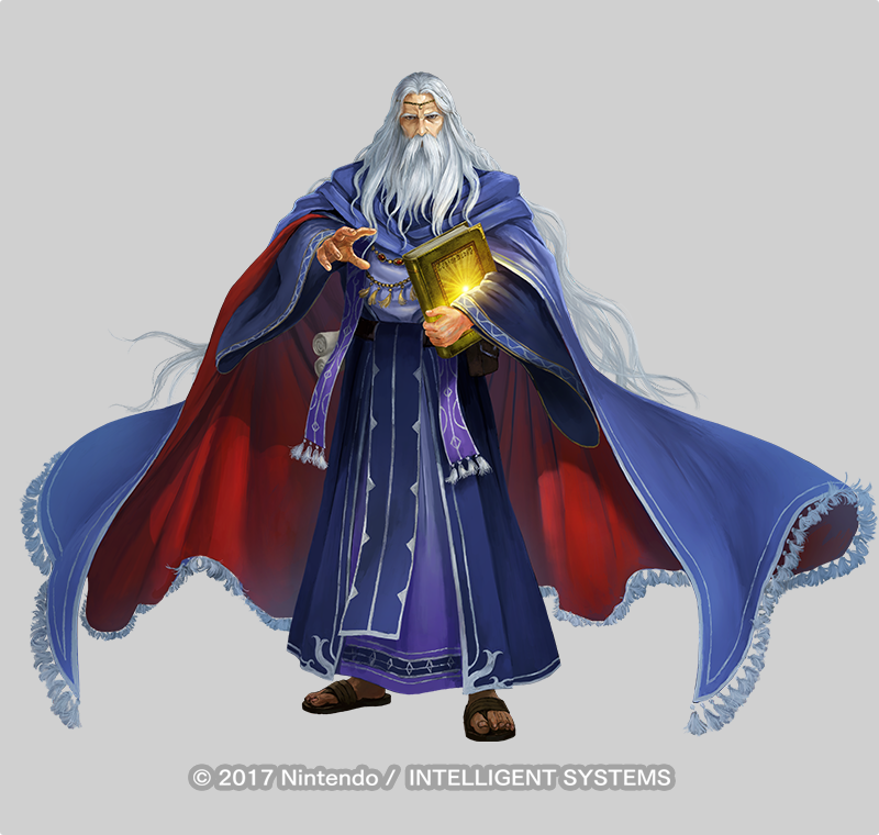 ファイアーエムブレム 烈火の剣』より、神階英雄【全てを見る者 アトス】を制」|添田 一平 SOEDA Ippeiのイラスト