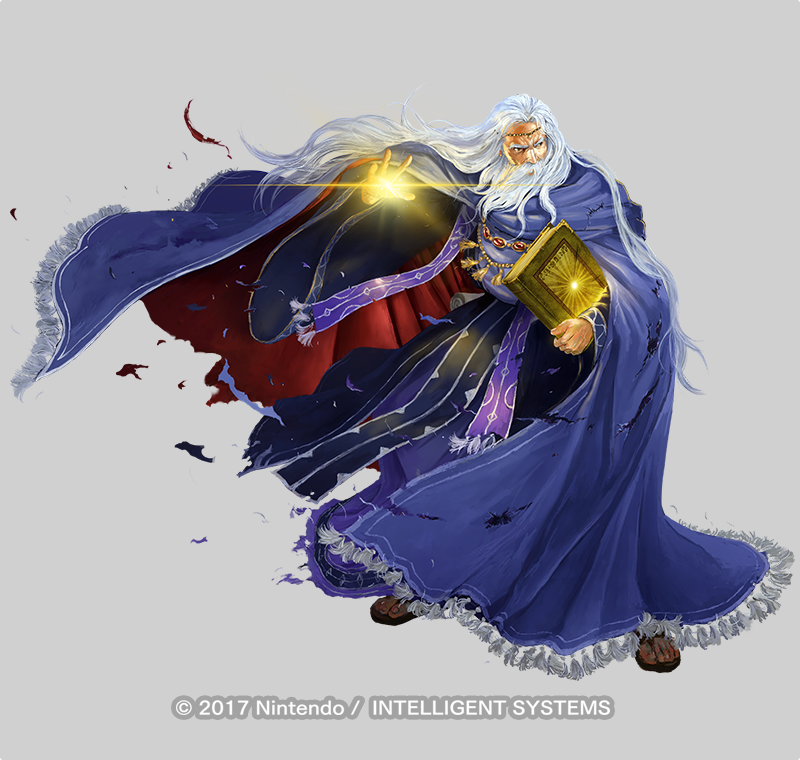 ファイアーエムブレム 烈火の剣』より、神階英雄【全てを見る者 アトス】を制」|添田 一平 SOEDA Ippeiのイラスト