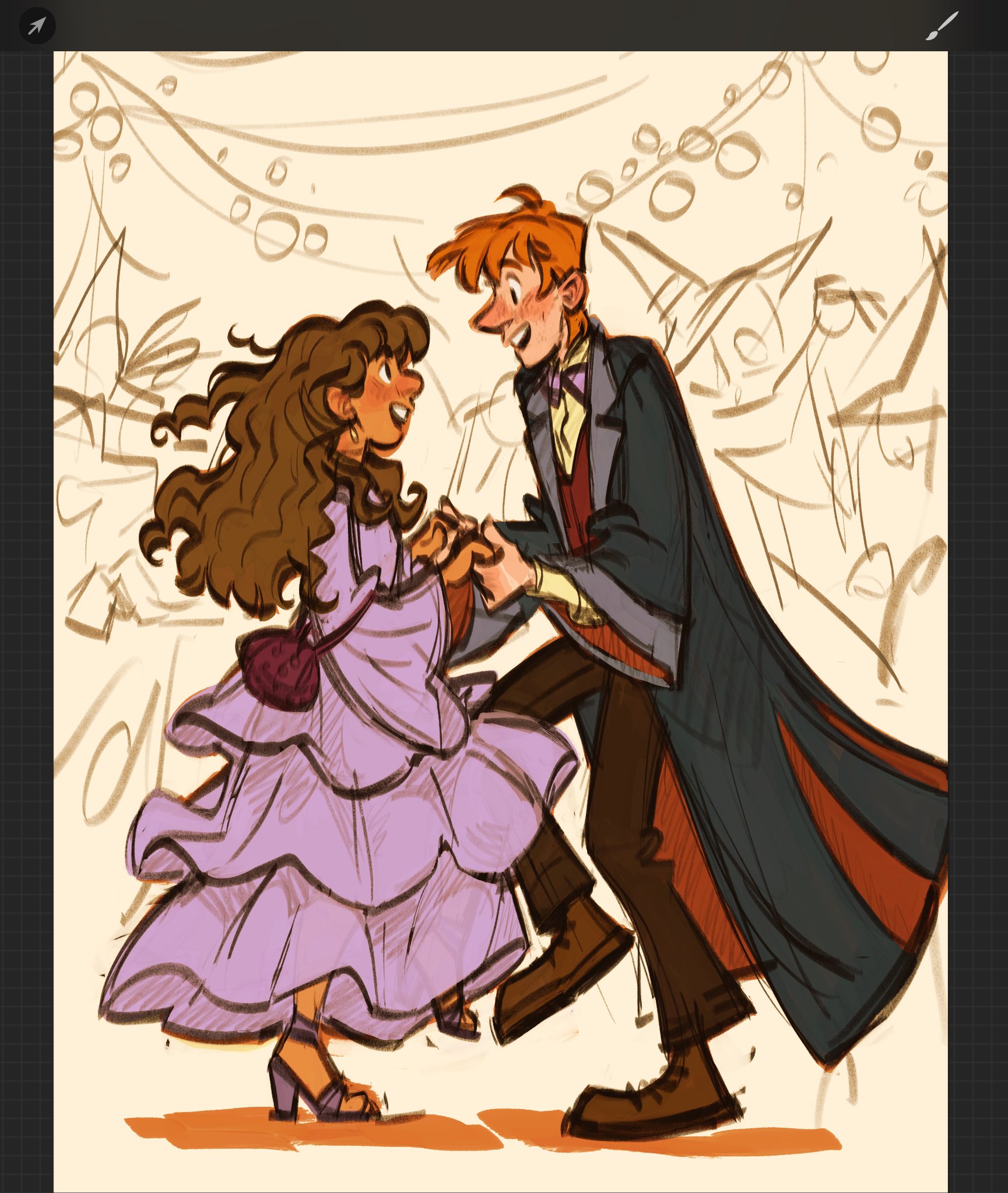 Bill And Fleur Fan Art Hana On X: "Some Thirteen Years After The Fifth