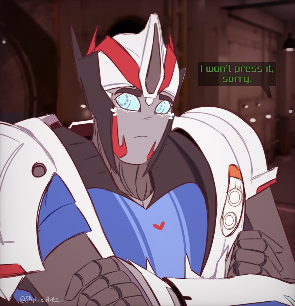 Arcee And Smokescreen Kiss