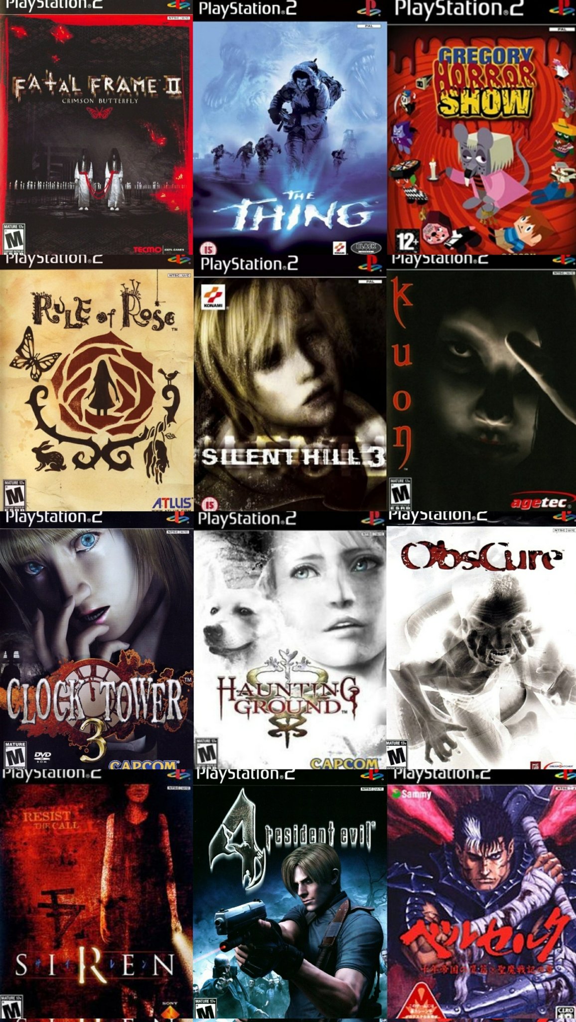 Ps2 Horror Games
