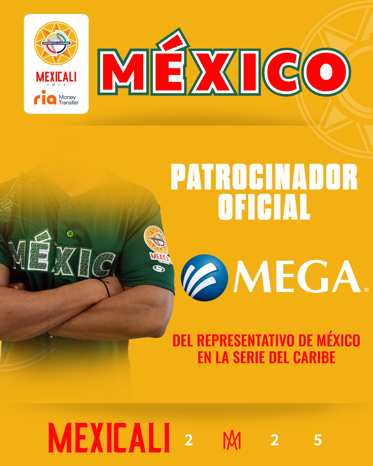 Logotipo De Mega Mexico Celebra Los Partidos De México Con Mega!