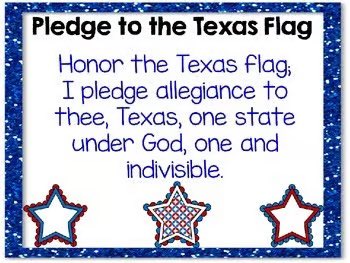 Honor The Texas Flag Printable