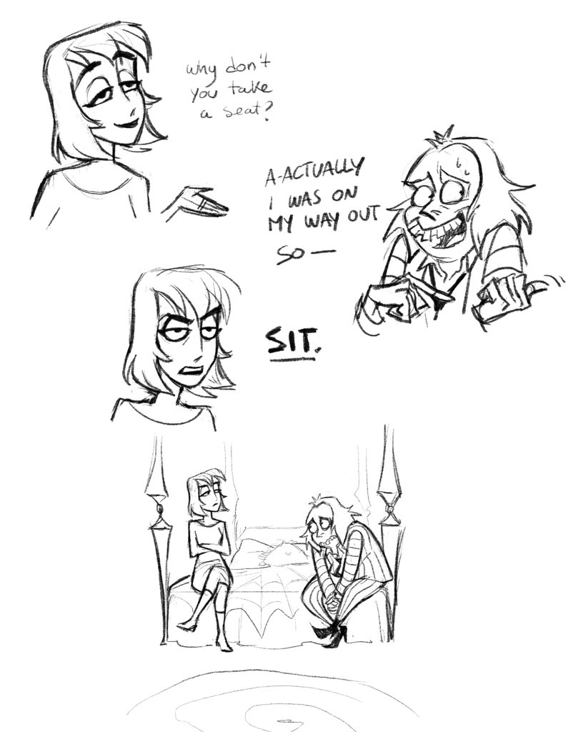 「simple drawing exercise with worms and boxes 」Spike R. Monster 🦇の漫画