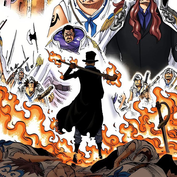 One Piece Sabo Vs Fujitora One Piece: Dressrosa A Big Collision!