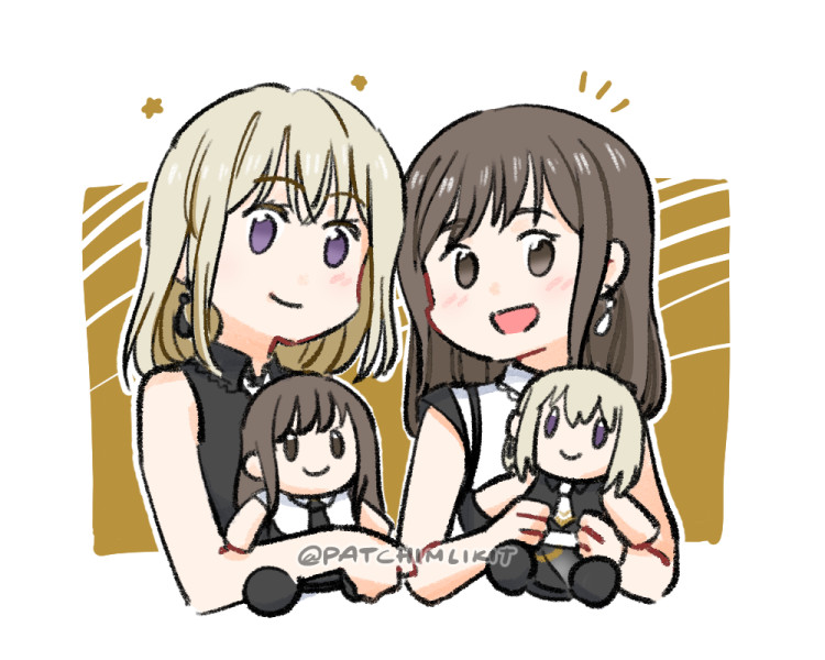 「sumimi x nui #bandoriart 」|たれムキ |||のイラスト