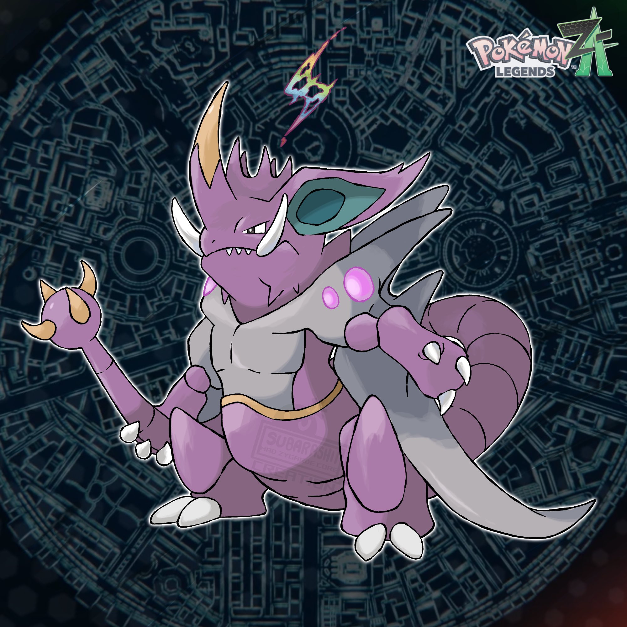 Nidoking Mega Evolution