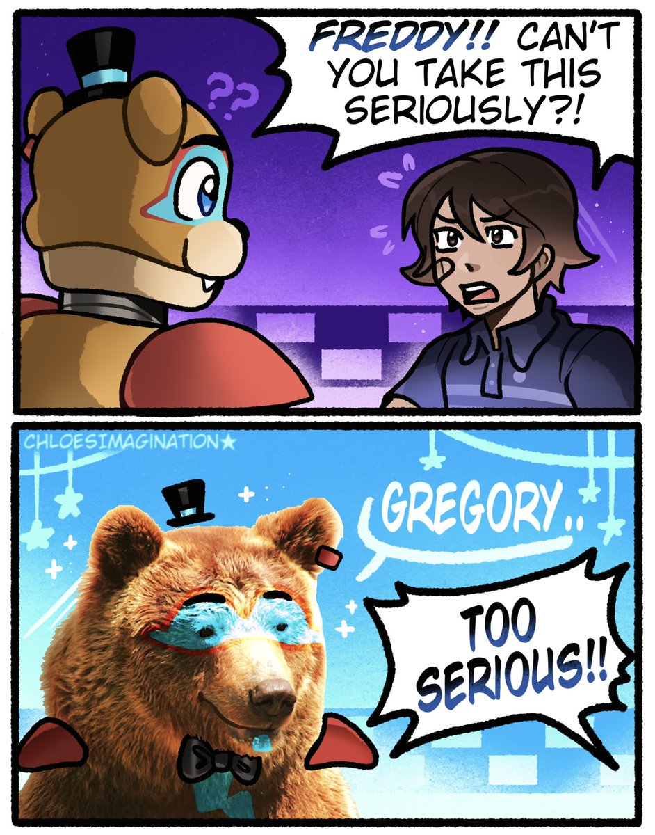 「Michael doesn't even know who FNAF Edwin is 」ChloesImagination💫の漫画