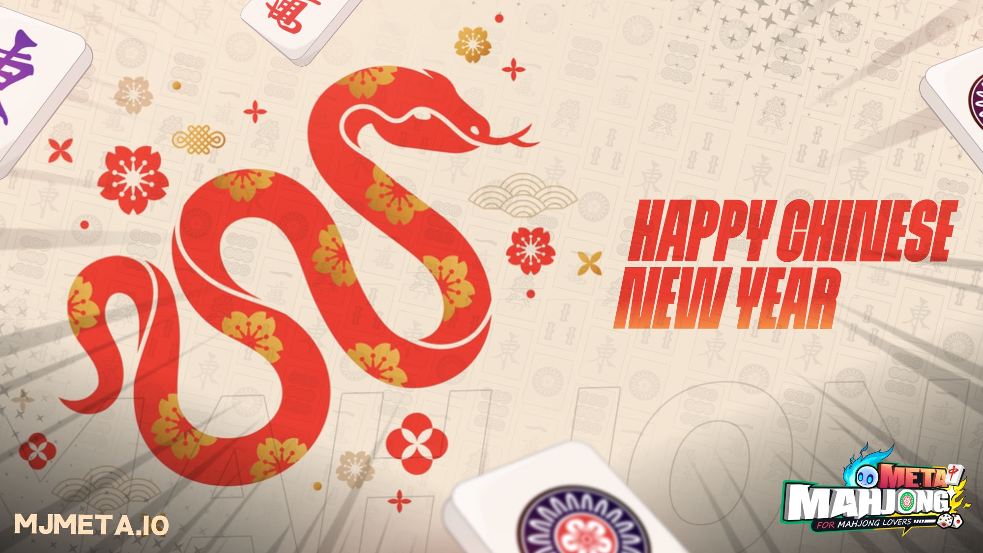 Mahjong Logo Thursday Oct 17, 12pm 🀄Mahjong Open Play🀄 Calling