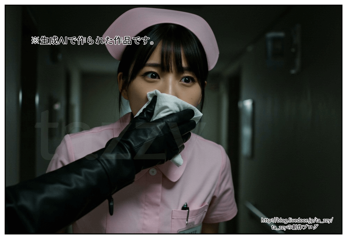 #クロロホルム #クロロシーン #生成AI 動画削除されてモチベ駄々下がりなので、新しい事という事で生成AIを試してみた。 へ～ほ～ふ～ん ...