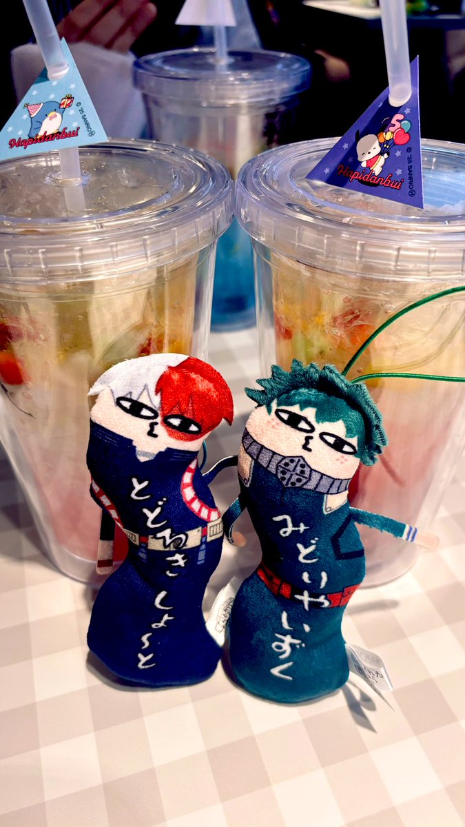 緑谷出久 ,轟焦凍 「友達と3roカフェでtdiz概念 」|まぁこのイラスト