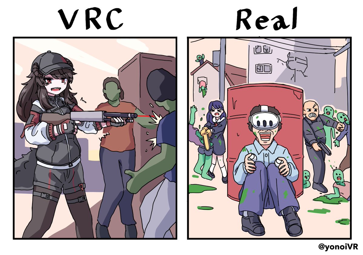 「VRC 」ヨノイVRの漫画