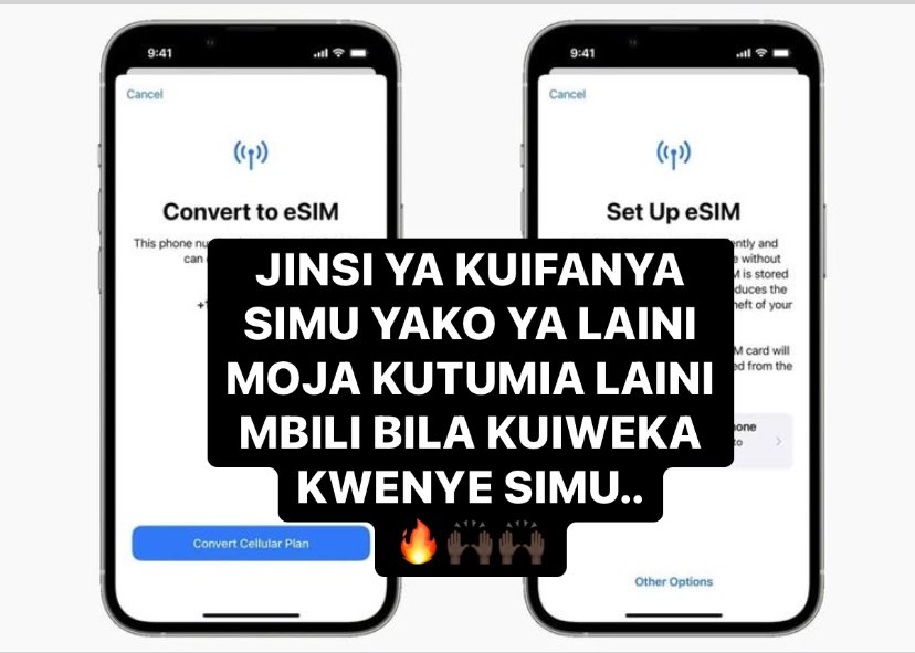 IJUE TEKNOLOJIA MPYA YA KUTUMIA LAINI MBILI KWENYE SIMU YA LAINI MOJA BILA KUIWEKA KADI HIYO ...