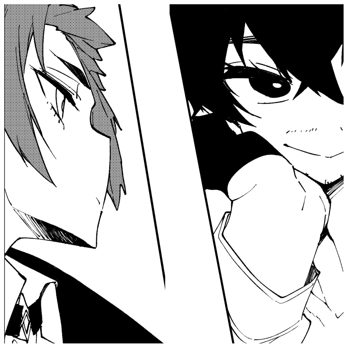 「早朝ランニングしようと思ったら徹ゲー中のhorに遭遇するkrsくんの図 」nrrの漫画