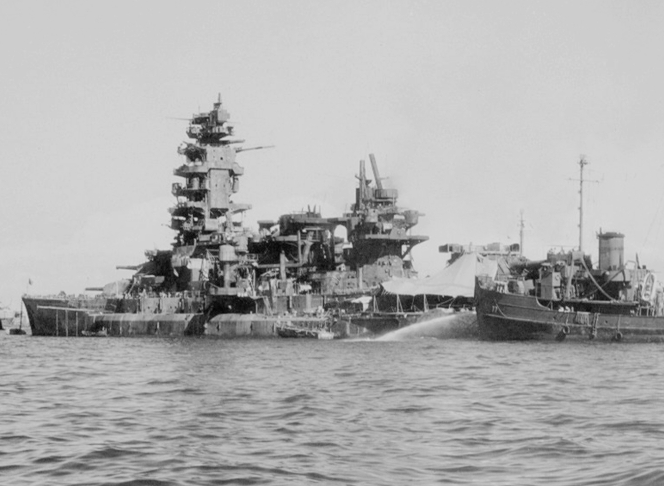 Ijn Nagato Wreck 108 Nagato Battleship Stock Photos, High Res