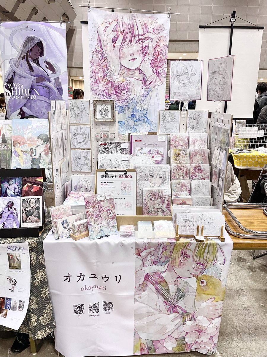 「#COMITIA151 設営完了! 【C62b】でお待ちしてます! 」オカユウリ.コミティアQ03aの漫画