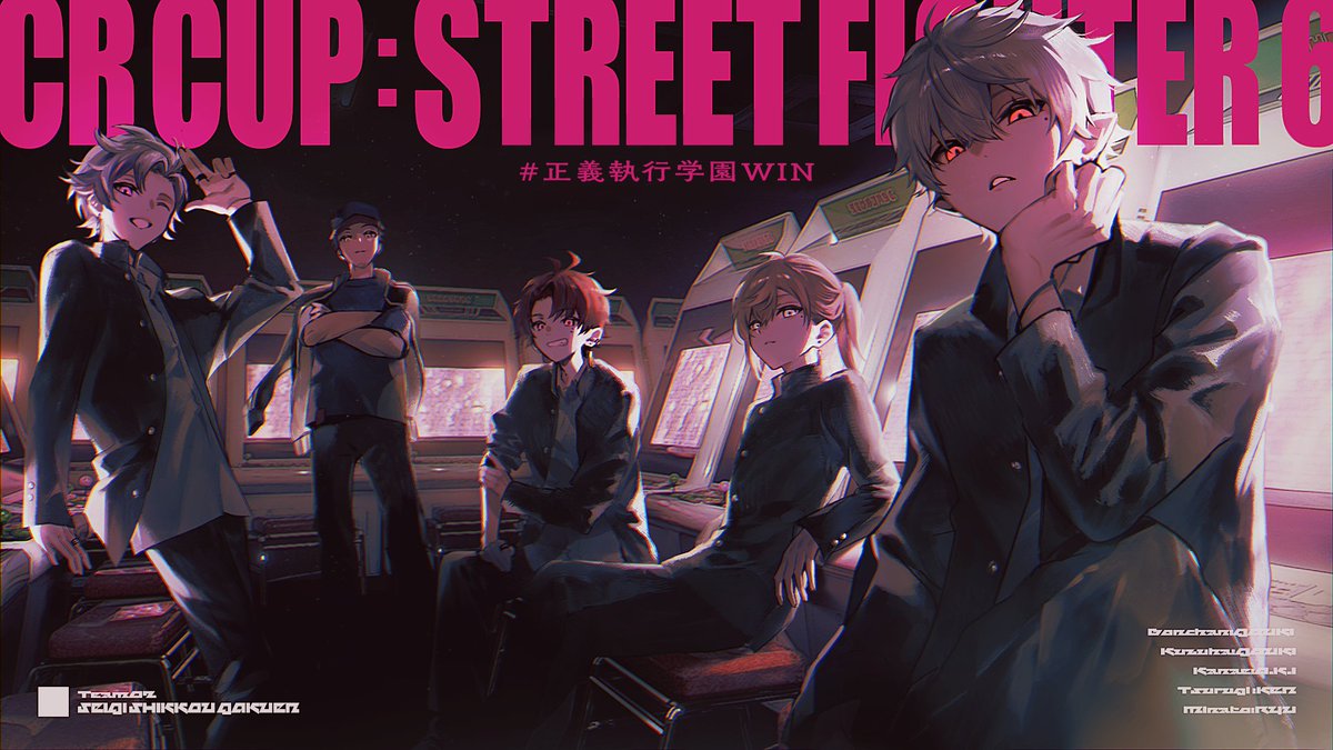 葛葉(にじさんじゲーマーズ) 「応援してます#正義執行学園WIN#KuzuArt #クズハサムネダ #かな絵 #」|wellのイラスト