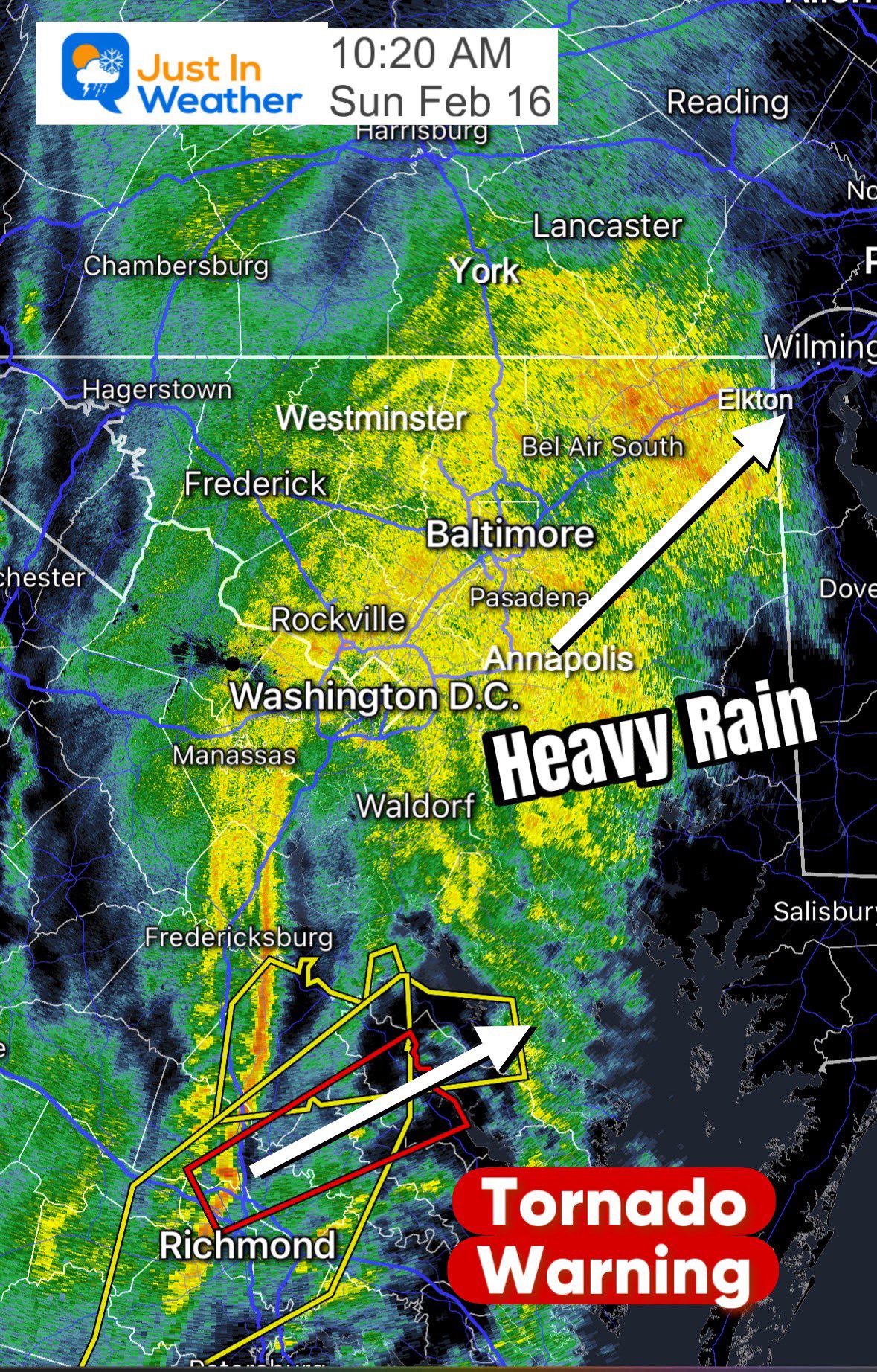 Weather Radar Richmond Va Weather