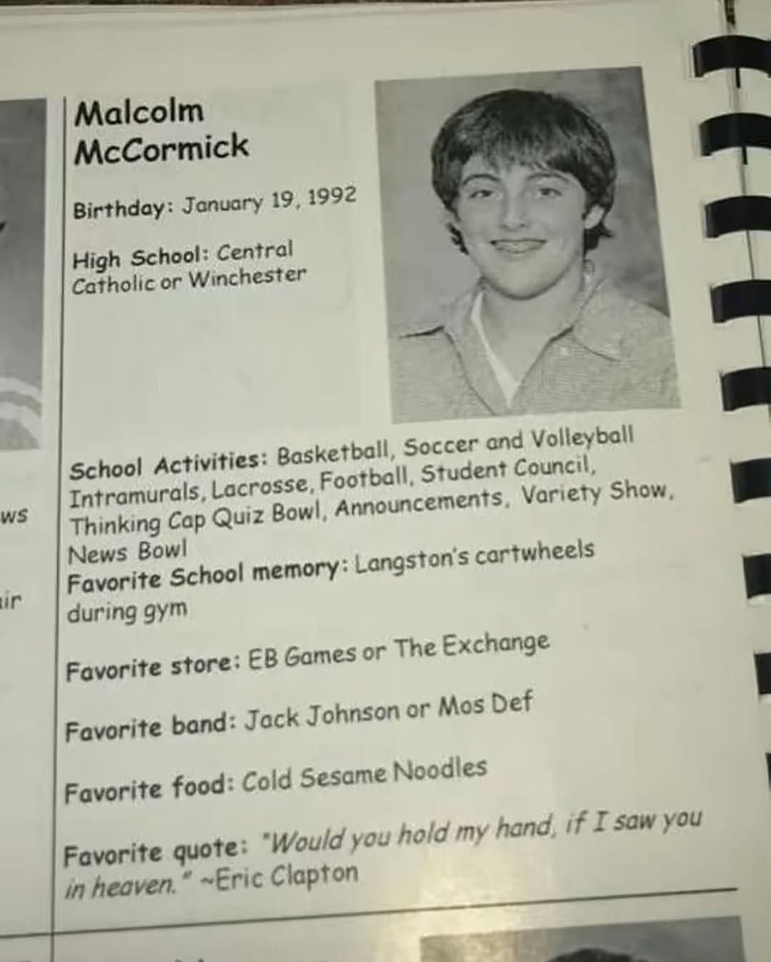 Jahrbuch Der Mac Miller High School Blog – MPIL100