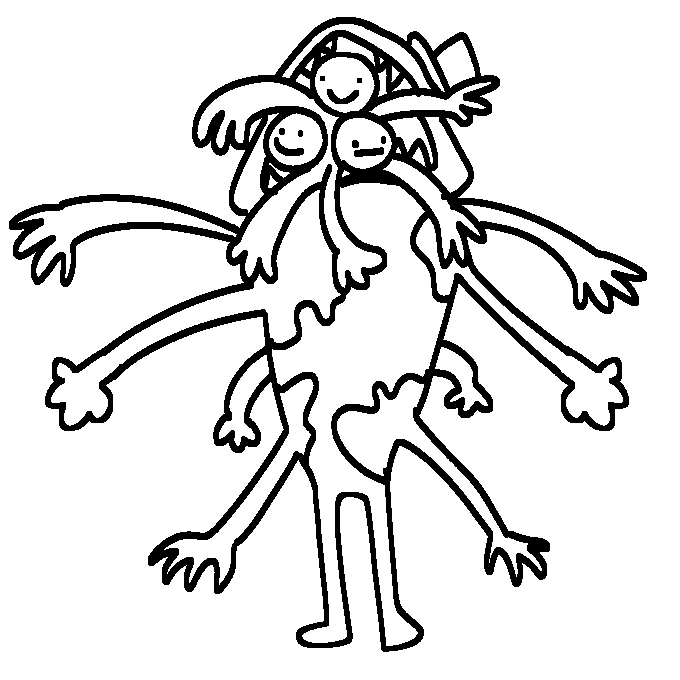 How To Draw A Monster Doey