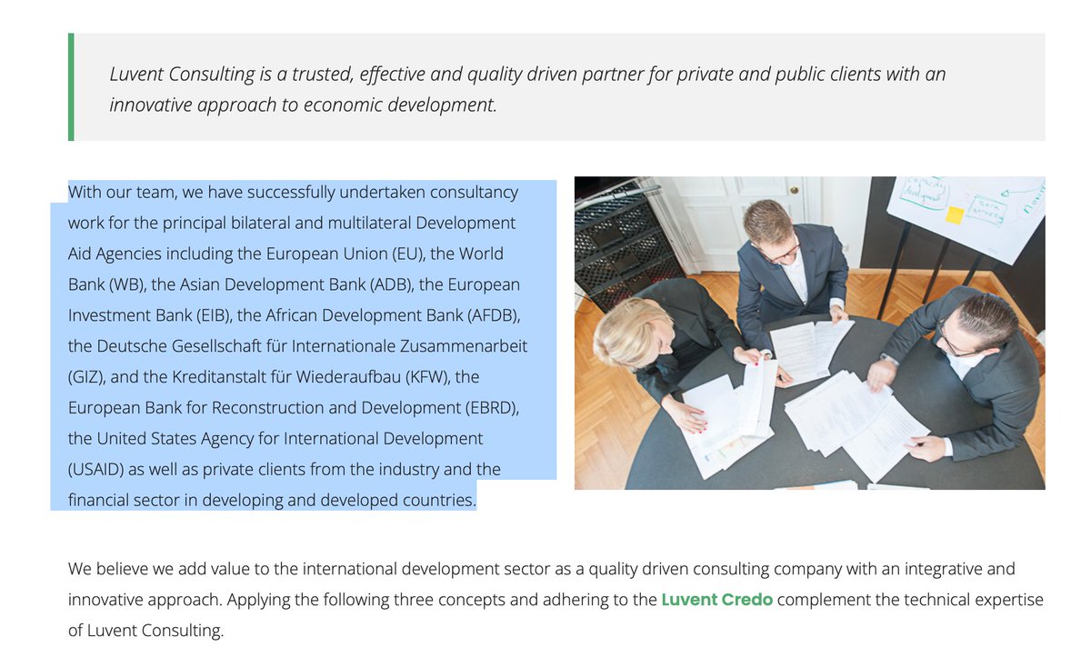 I smell corruption in Berlin! - Jamey Butcher, Chemonics President and ...