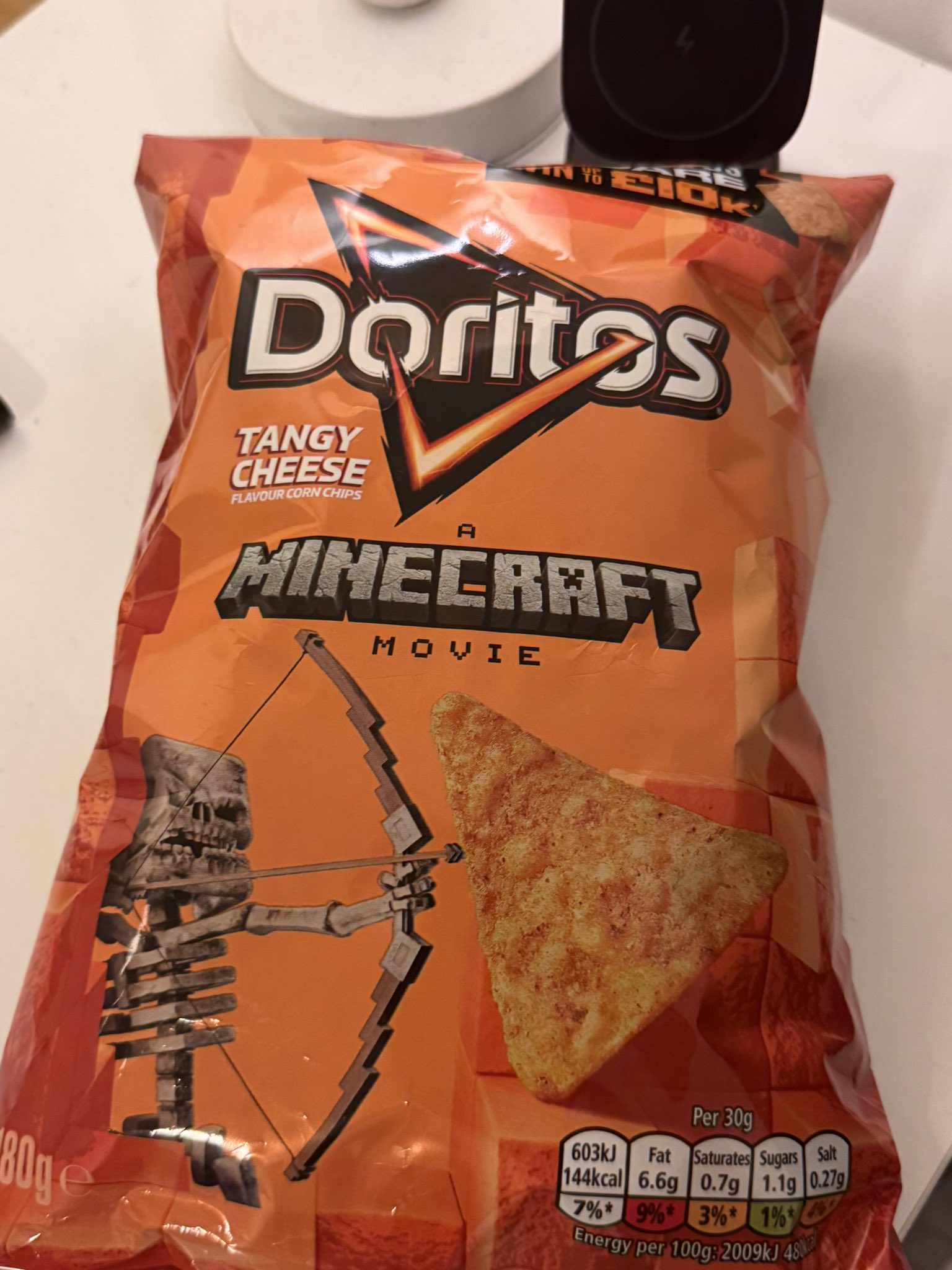 Minecraft Nachos Chips Zakje Minecraft Traktatie