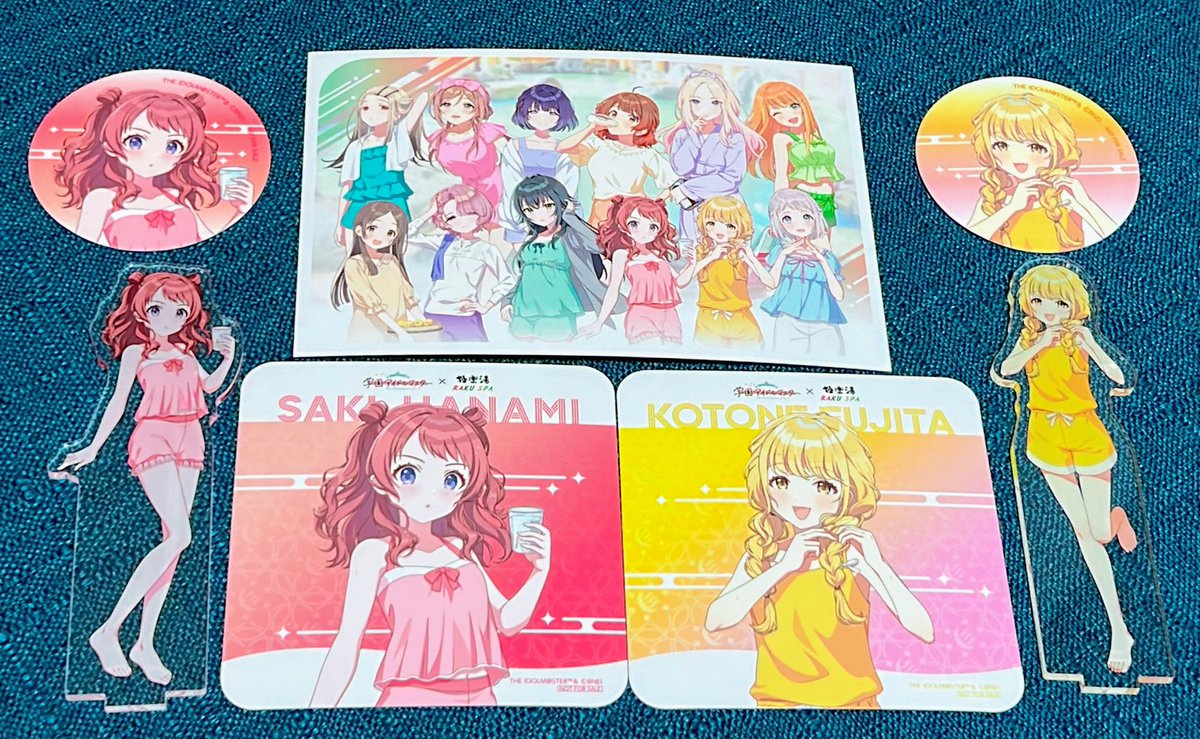 「友人協力のもと、咲季ことねコースターお迎えできて嬉しい🥹 」桜@C106土曜南b-24bの漫画