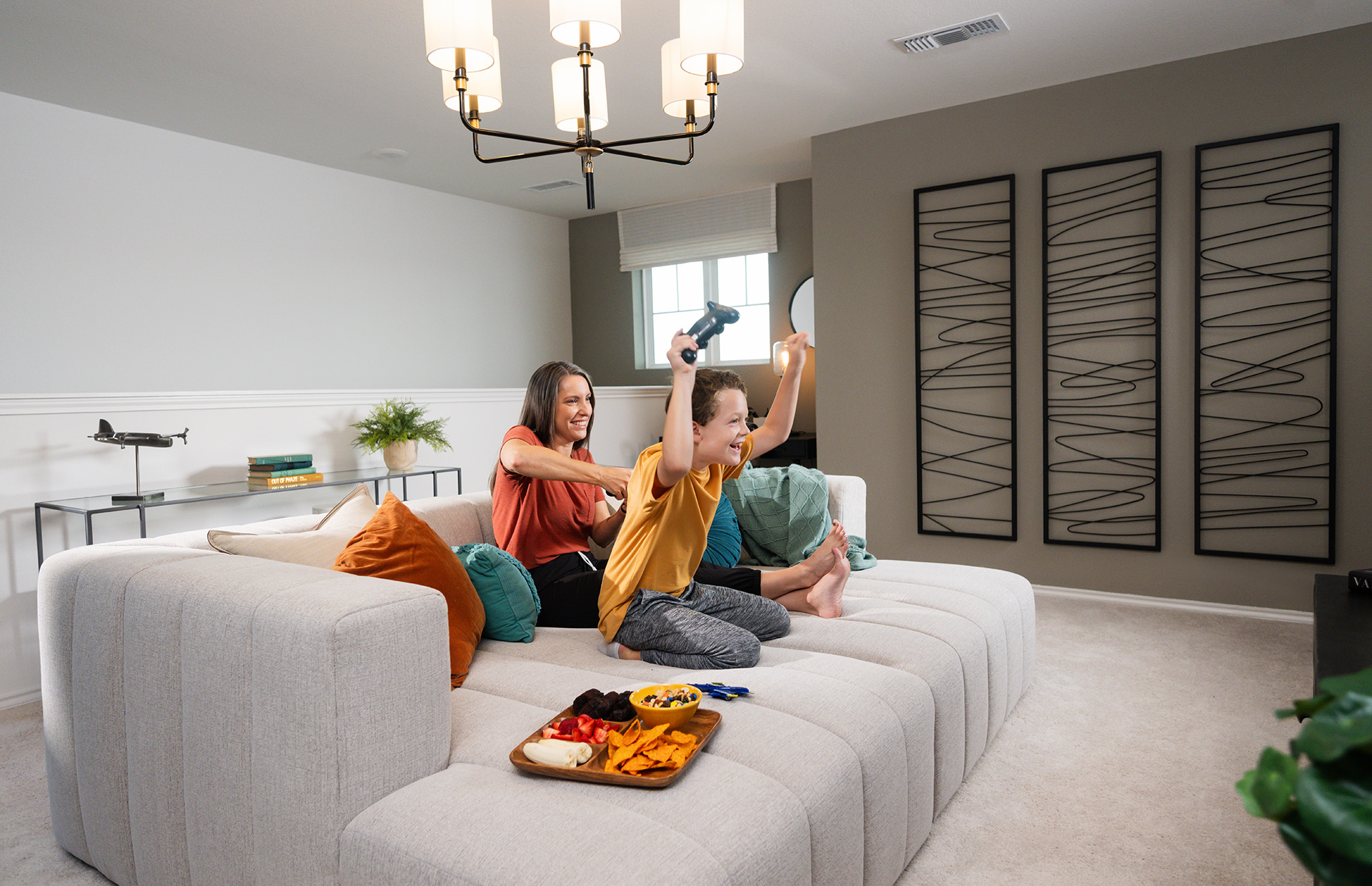 Centex Model Homes Living Rooms