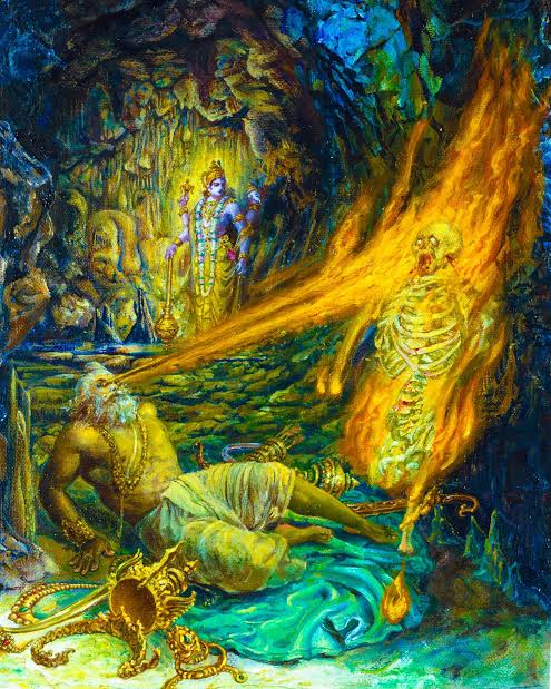 🌺।।The Story of the Birth and Death of Kaalyawan and how Sri Krishna ...