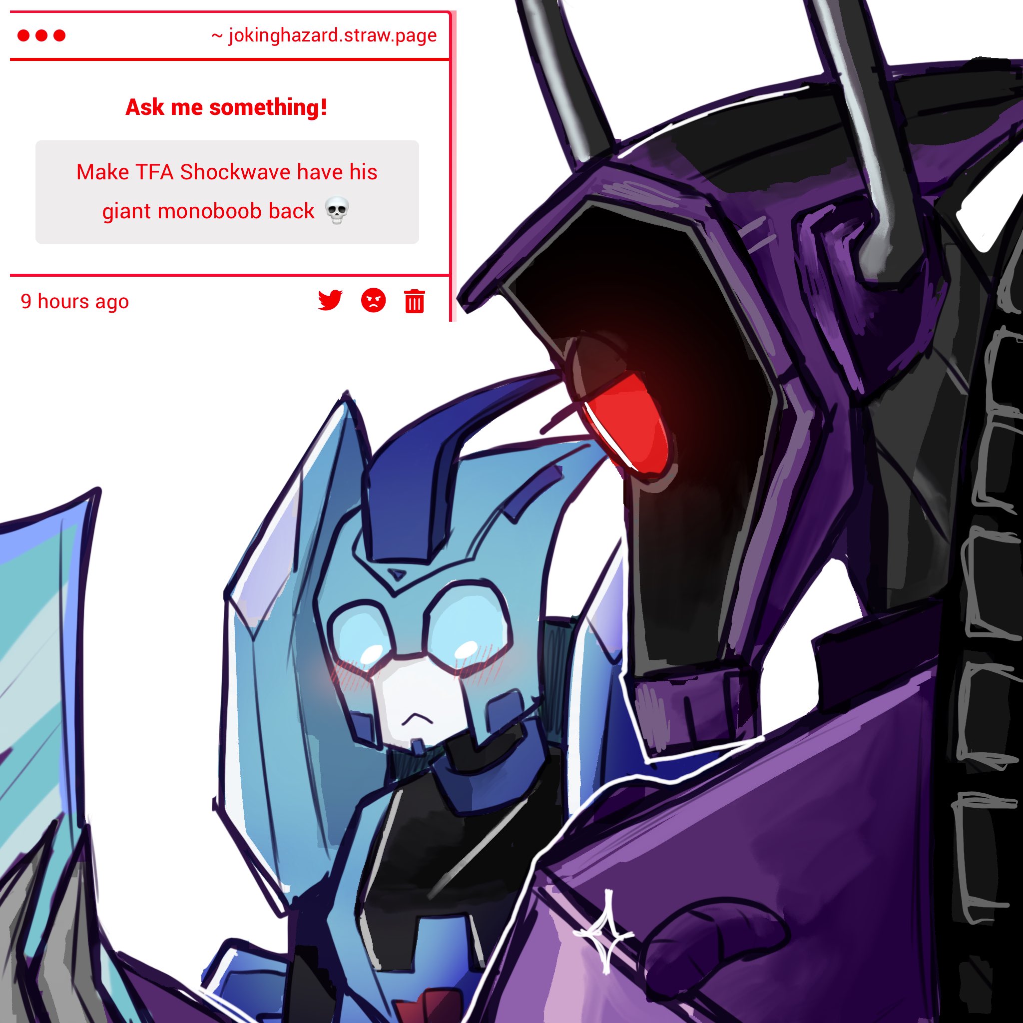 Shockwave Memes I Don’t Think Shockwave Is Gonna Let That Fly.