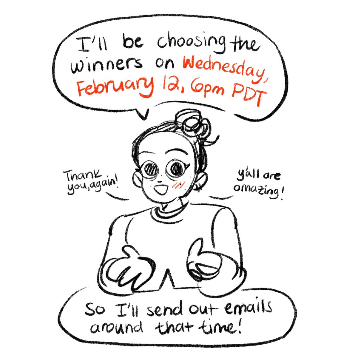 「the final tally!!!!! thank you SO much to everybody who dona」erinの漫画