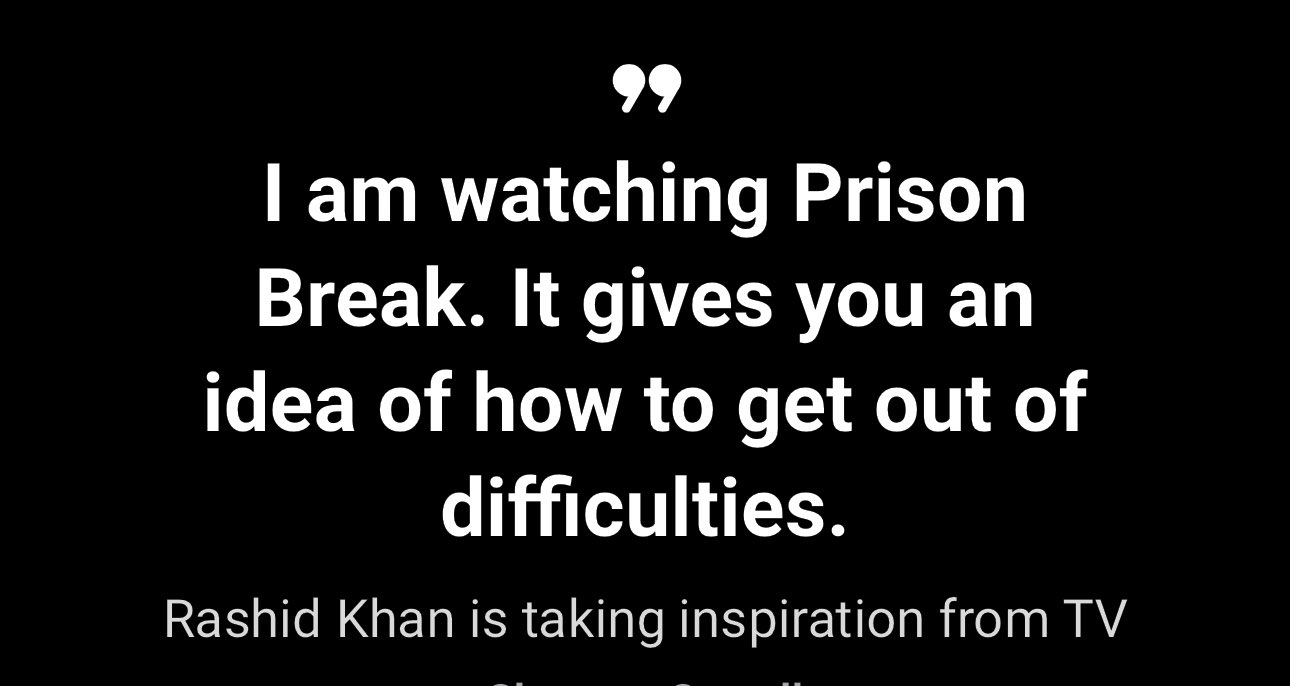 Prison Break Motivational Quotes