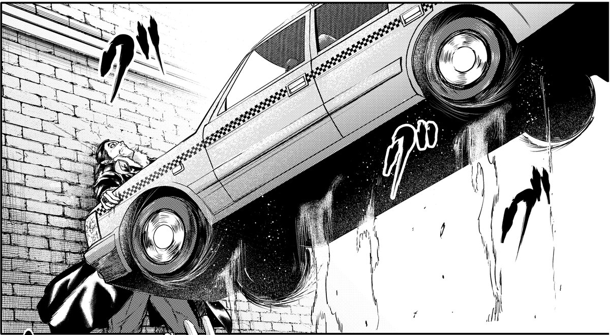 「ROPPEN-六篇-第75話を脱稿しました。 いよいよオルロックの戦闘回です。 やっぱ戦闘回の作画は会話回より楽しいで」宮下暁の漫画