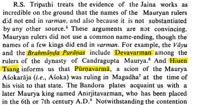 🧵Ancestry/Lineage of Yashovarman of Kanyakubja After the fall of Harsha ...