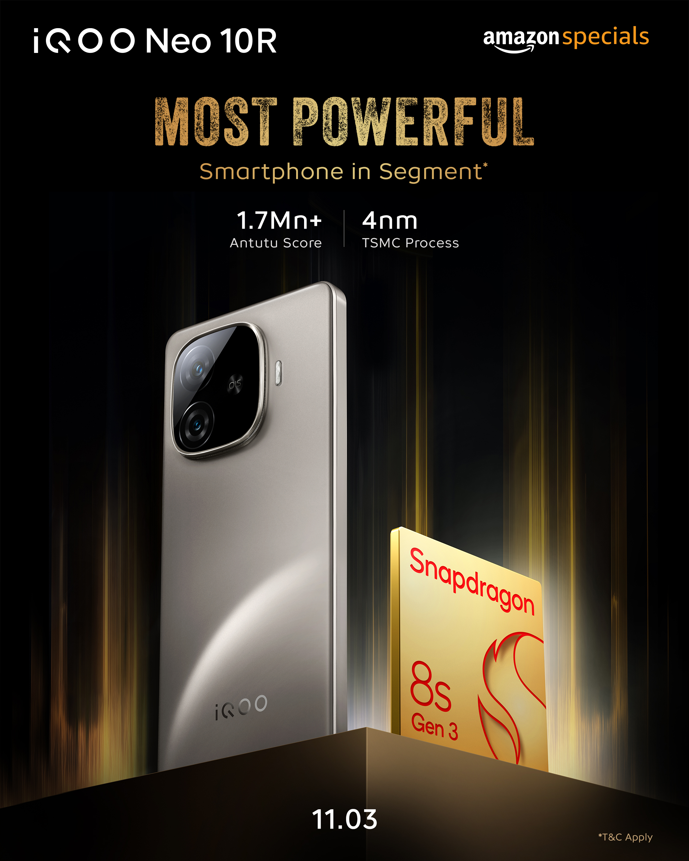 iQOO Neo 10R India Launch Confirmed: Under ₹30K Price, AnTuTu Score & Key Specs Revealed ...