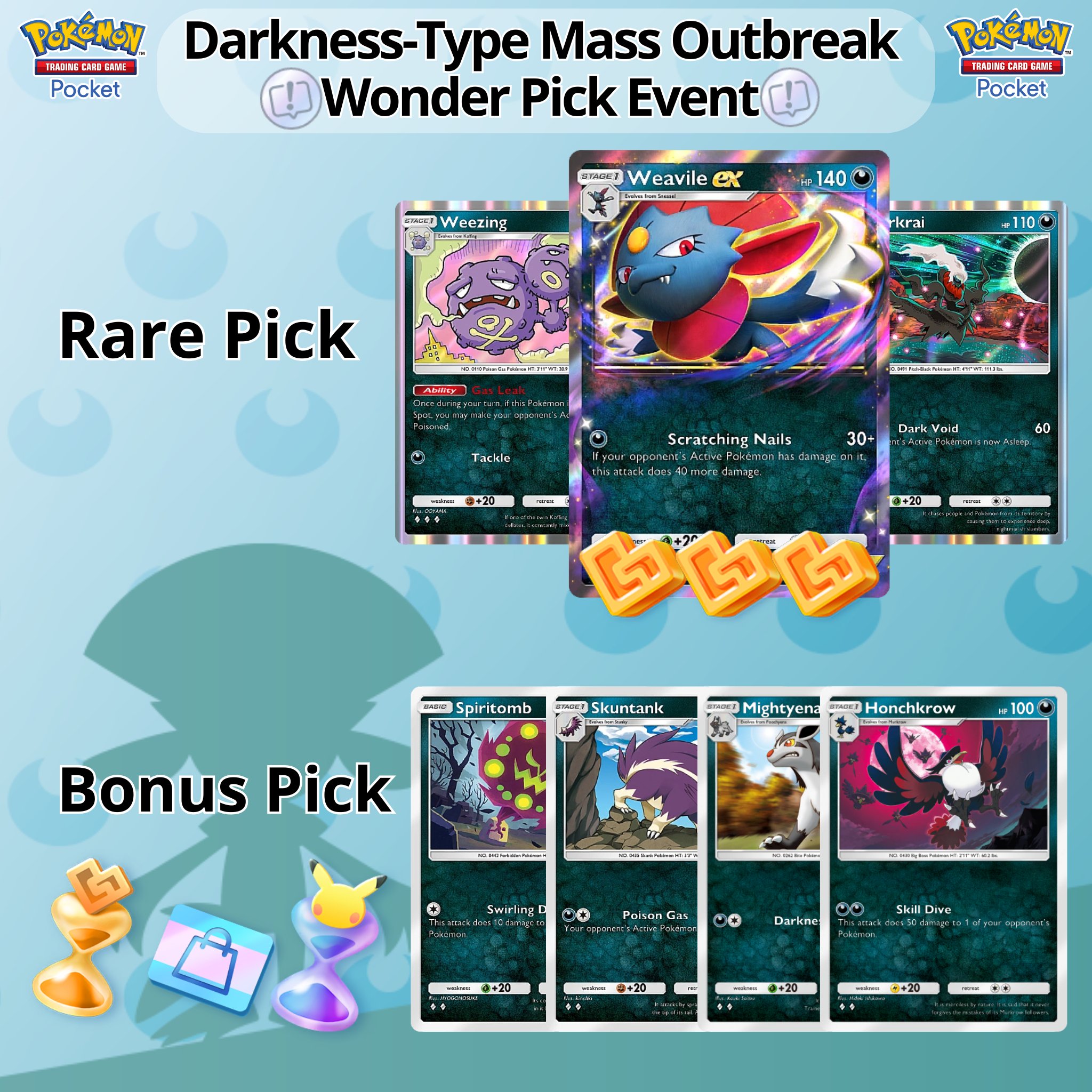 Weezing Pokemon Tcg Dark Type