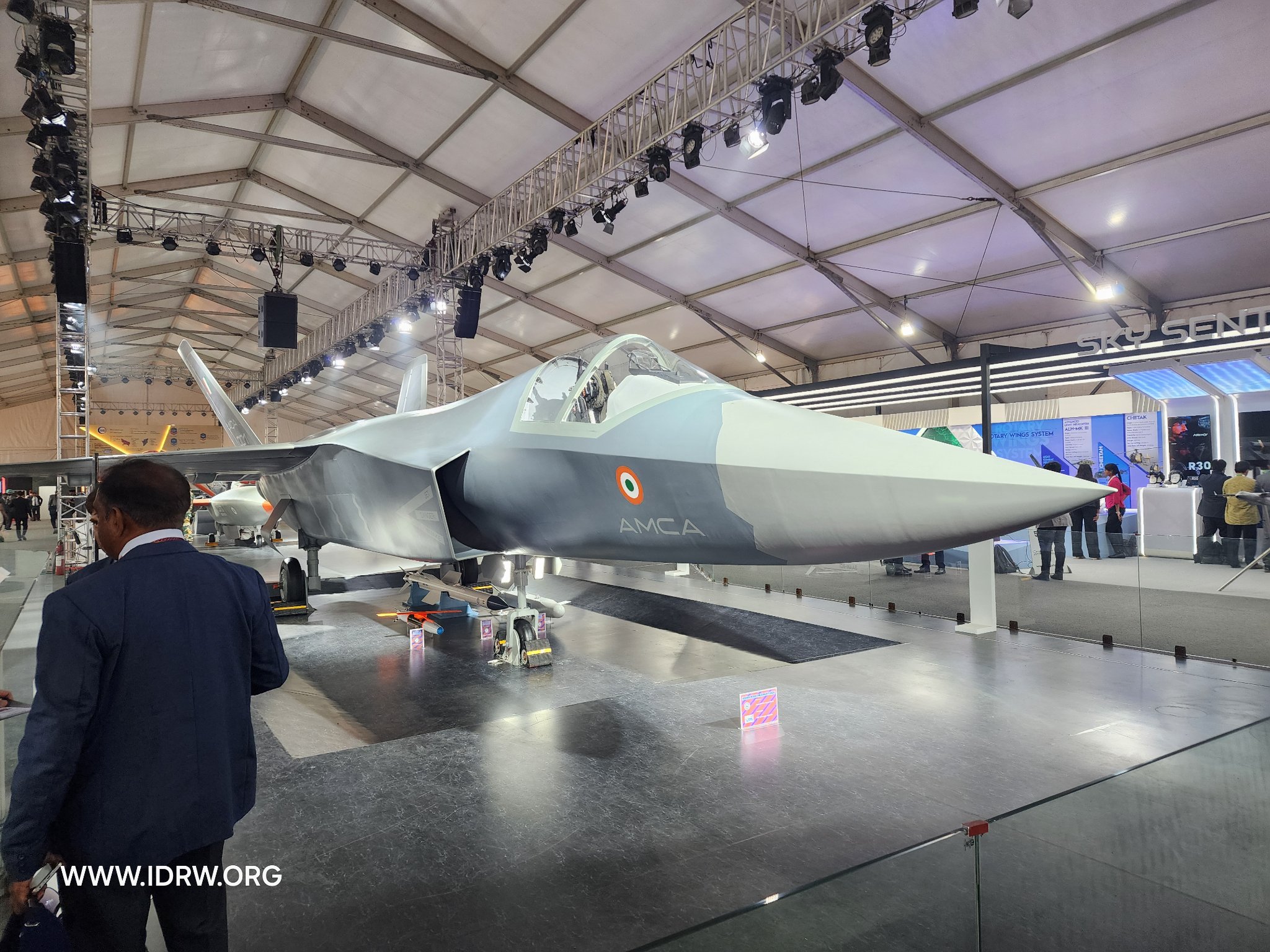 AMCA Full-Scale Model Showcased at Aero India 2025 Manufactured by ... AMCA Full-Scale Model Showcased at Aero India 2025 Manufactured by ...