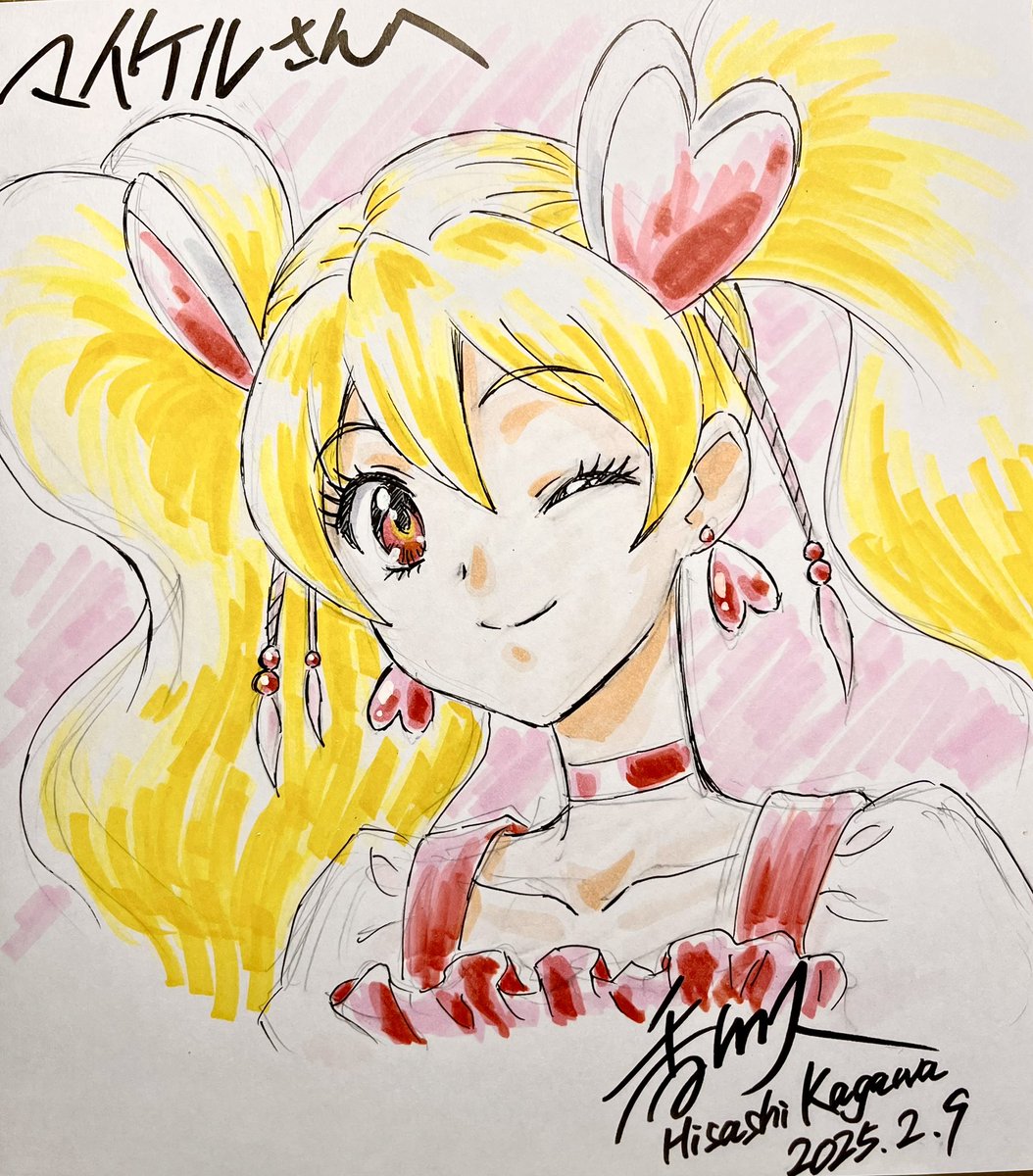 キュアピーチ ,桃園ラブ 「#ushicon にてアニメファンの皆さんとのパネルディスカッションで通訳して」|香川久 Hisashi ...