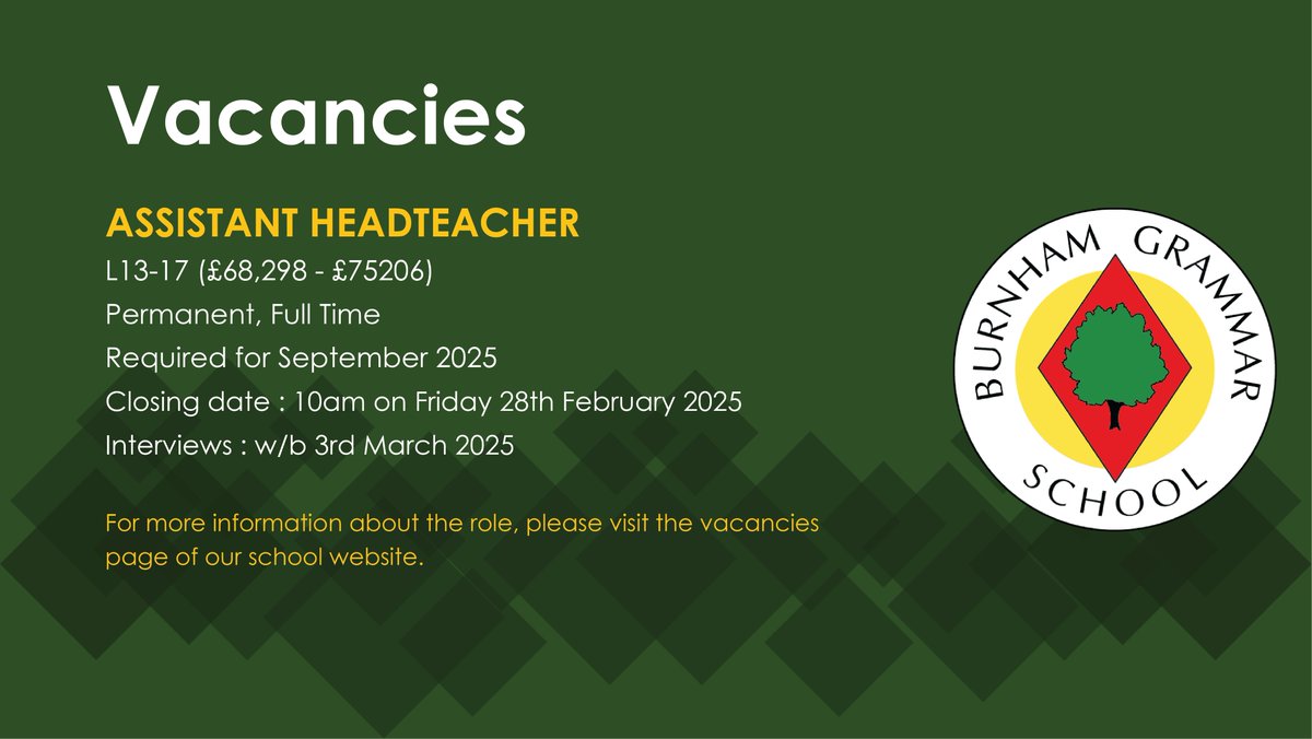 Welcome to Burnham Grammar School