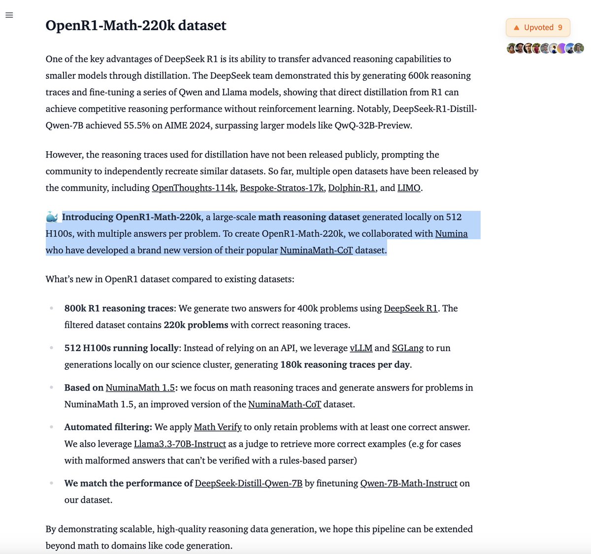 NuminaMath 1.5 Launches with 900K Math Problems; Hugging Face Releases ...