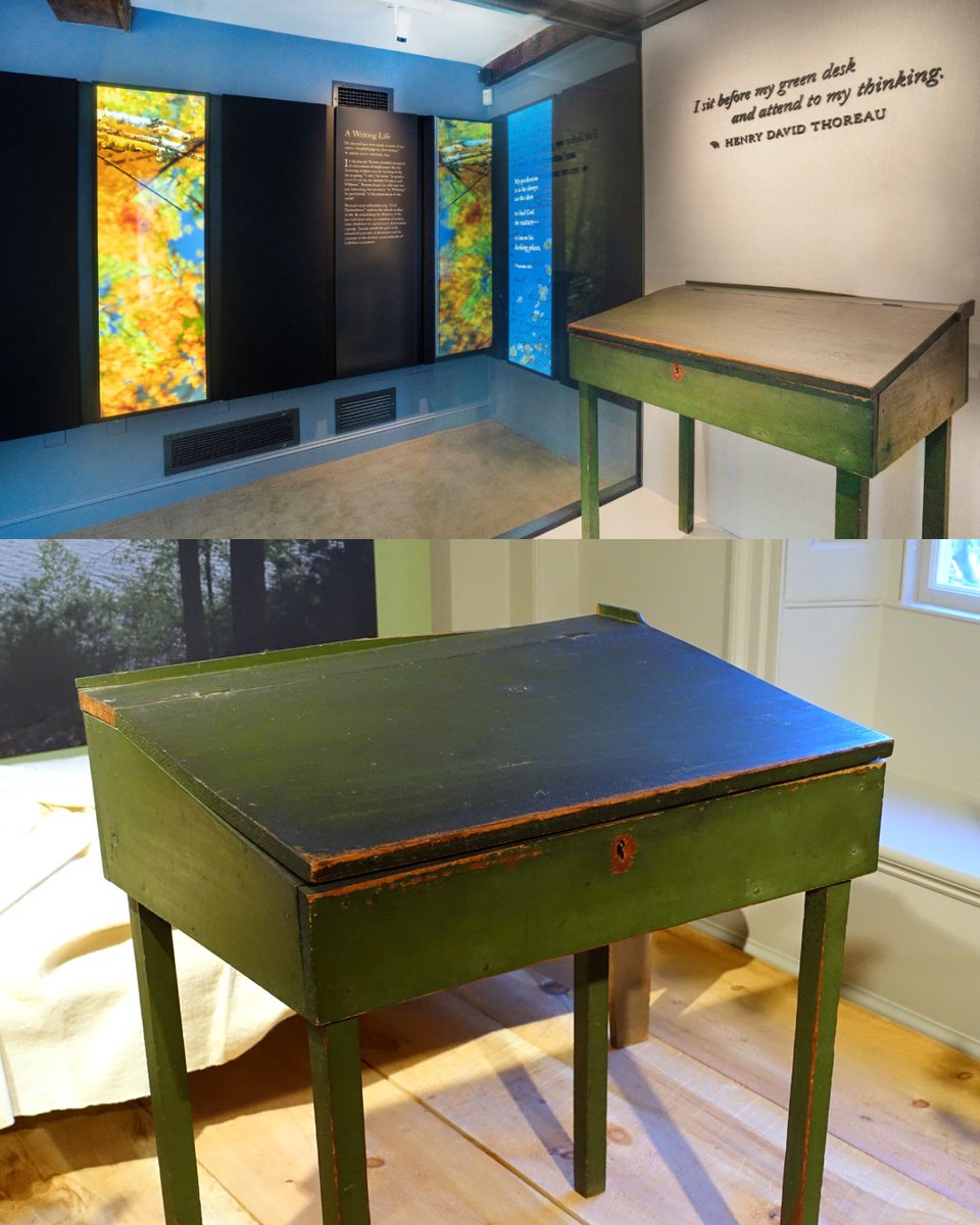 The desks of authors and historical figures 🧵 1. Einstein's desk on the ...