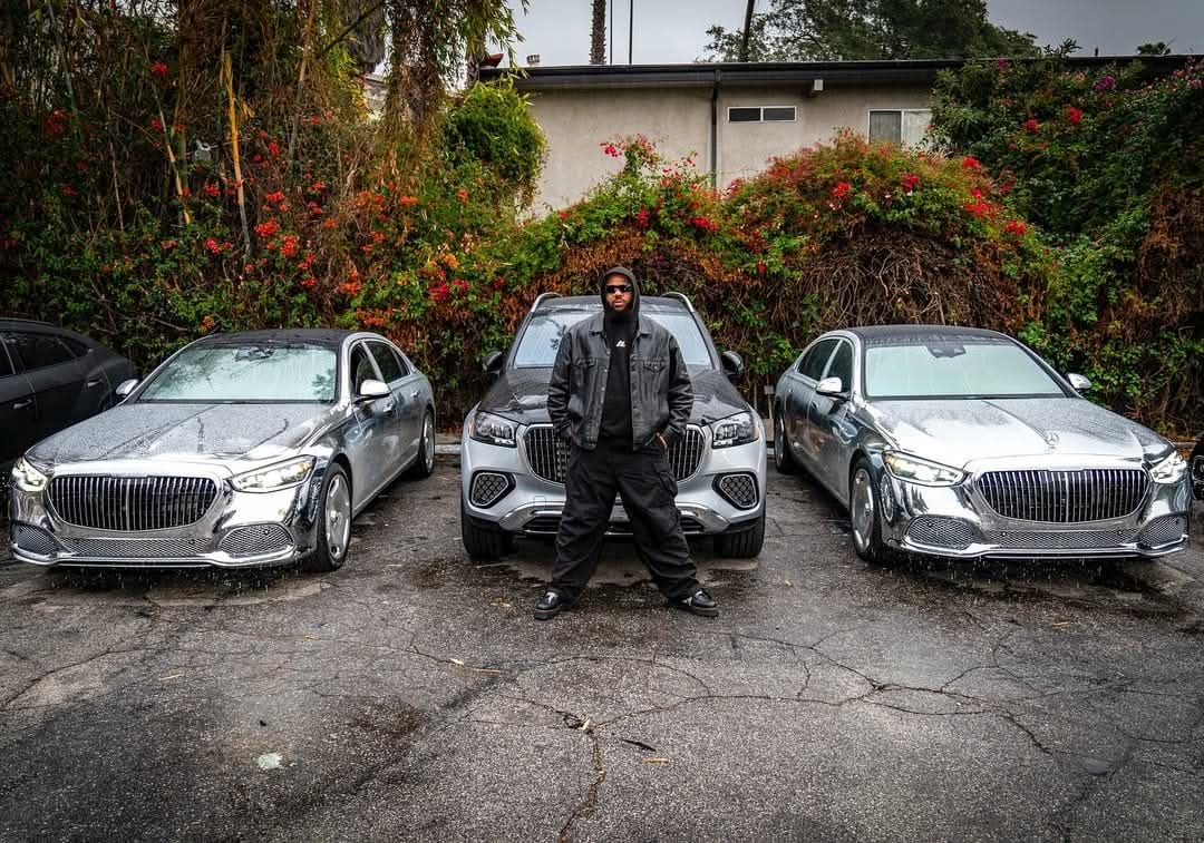 Game pulled up in his own maybach truck when Kanye gave him them ...