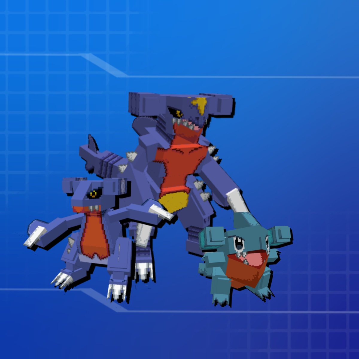 Minecraft Pokemon Pixelkunst